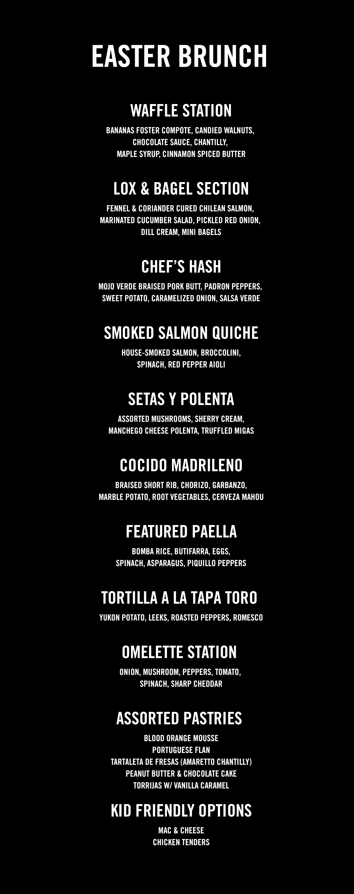 Easter Celebration | Tapa Toro Orlando